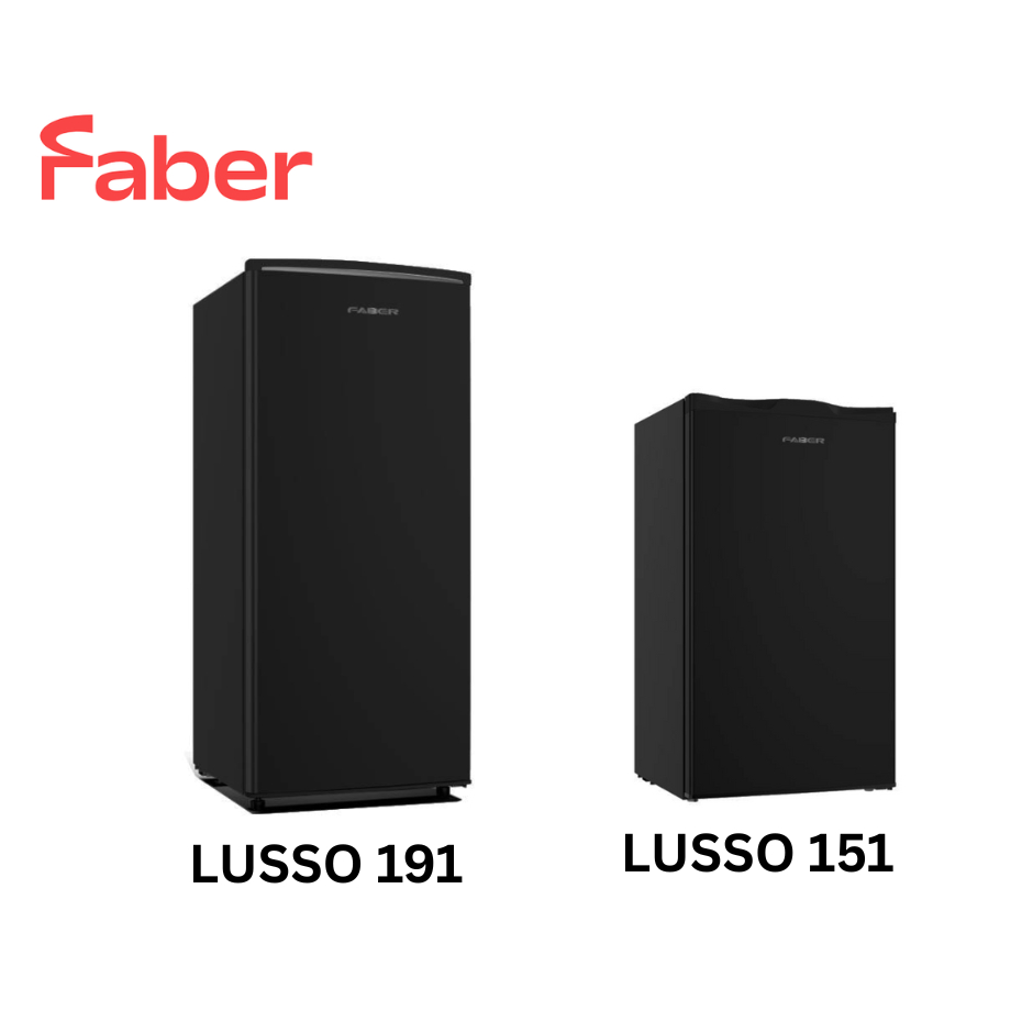 FABER 150L / 190L 1Door Refrigerator LUSSO 151BK LUSSO 191BK | Shopee ...