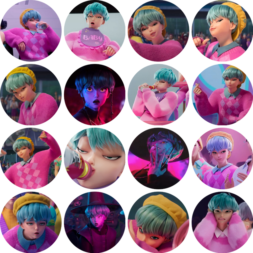 Kpop Demon Hunters Baby Saja Boys Button Badge 58mm | Shopee Malaysia