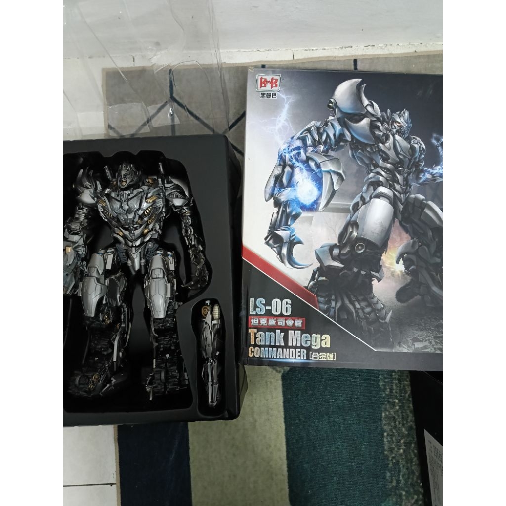 BMB TRANSFORMERS LS-06 TANK MEGA COMMANDER (MEGATRON) | Shopee Malaysia