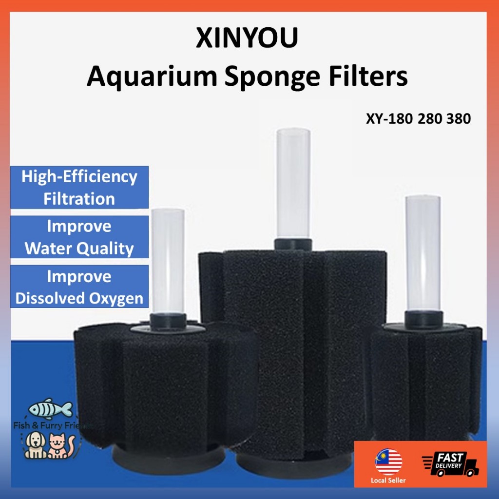 🔥Ready Stock🔥XINYOU XY Series XY 180 280 380 Aquarium Fish Tank Single ...