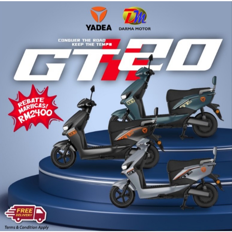 YADEA GT20 EV BIKE MARIICAS | Shopee Malaysia