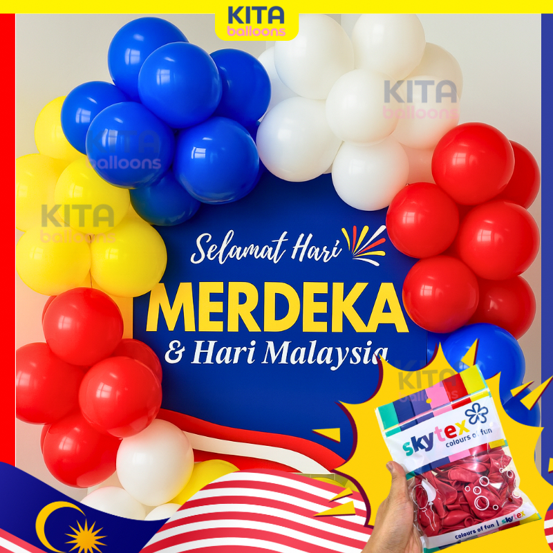 Belon Merdeka Decor Balloon Tema Hari Kebangsaan 68 Malaysia ...