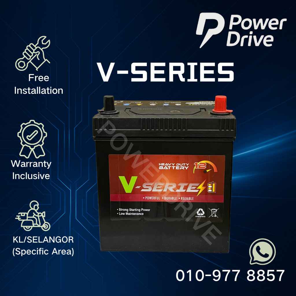 [ Installation Provided ] NS40ZL ] V-SERIES MF Car Battery Myvi ...