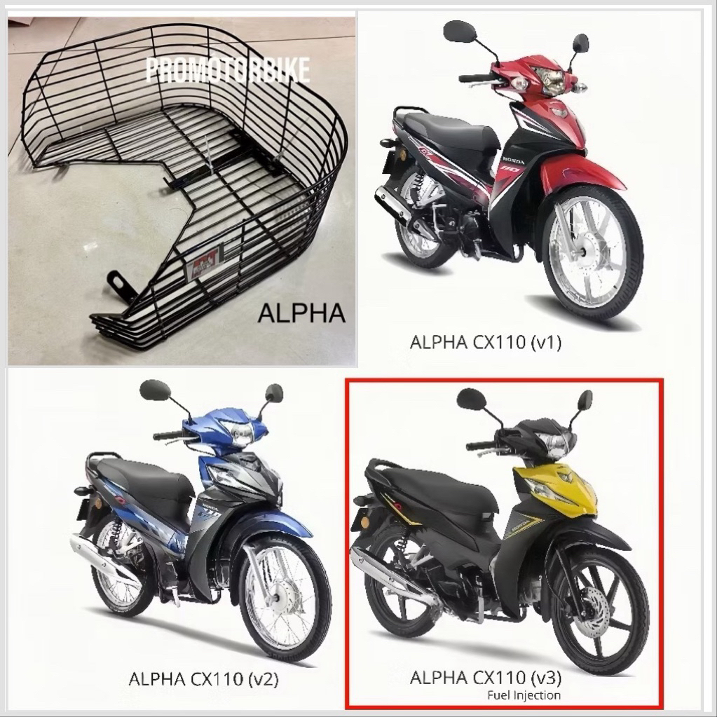 HONDA WAVE ALPHA 110 CX110 V1 V2 CX NEW / ALPHA CX 110 V3 Fi FUEL ...