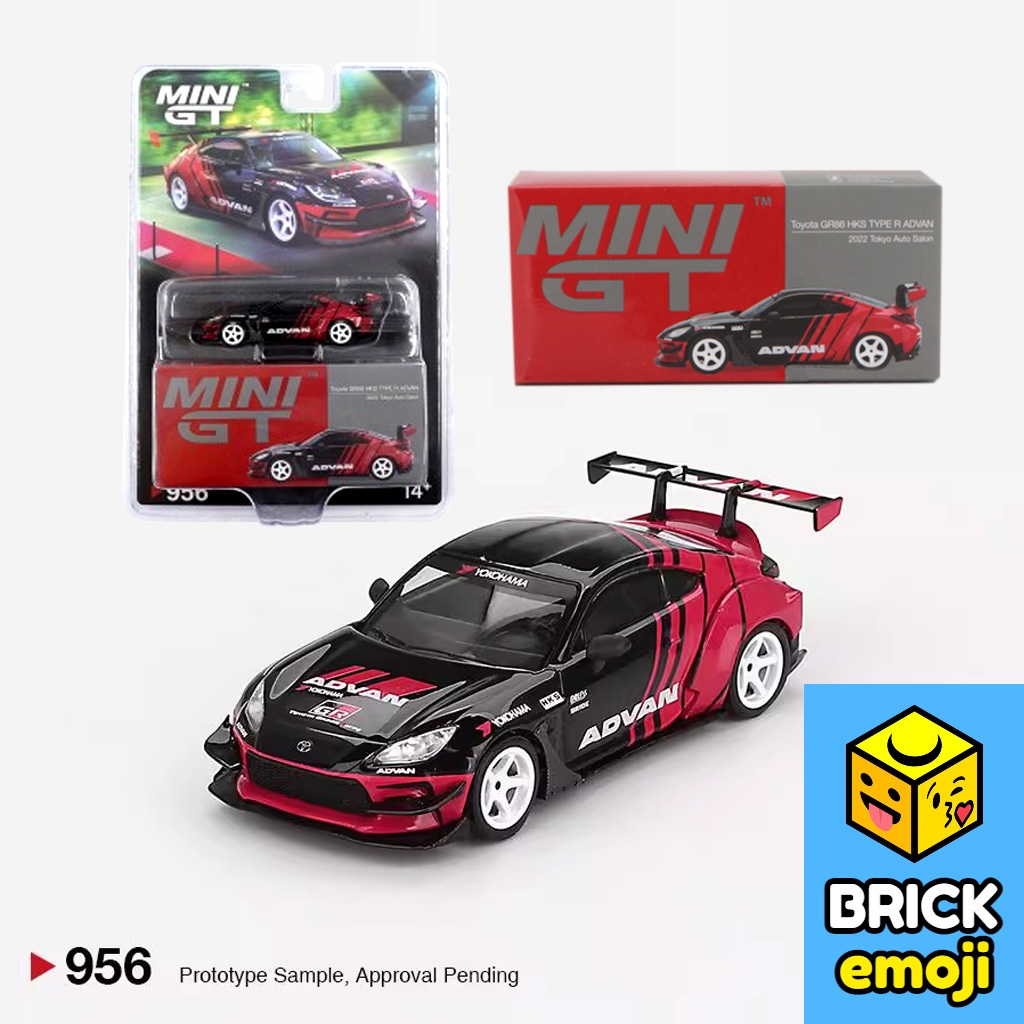 Mini GT 956 Toyota GR86 HKS Type R Advan 2022 Tokyo Auto Salon RHD 1/64 (Box/Blister) | Shopee ...