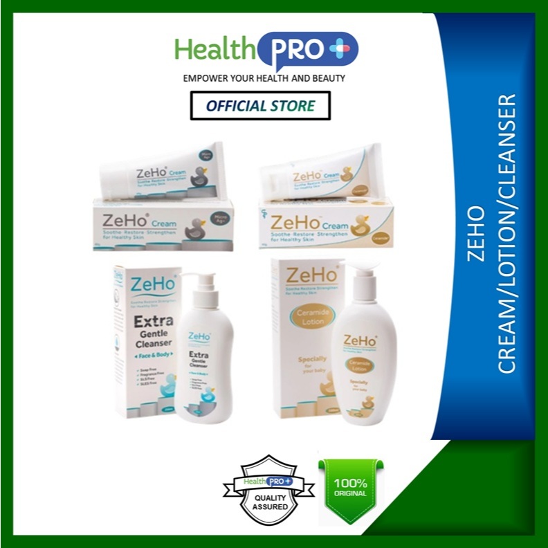 ZEHO CLEANSER LOTION CREAM (AG/CERAMIDE) | Shopee Malaysia