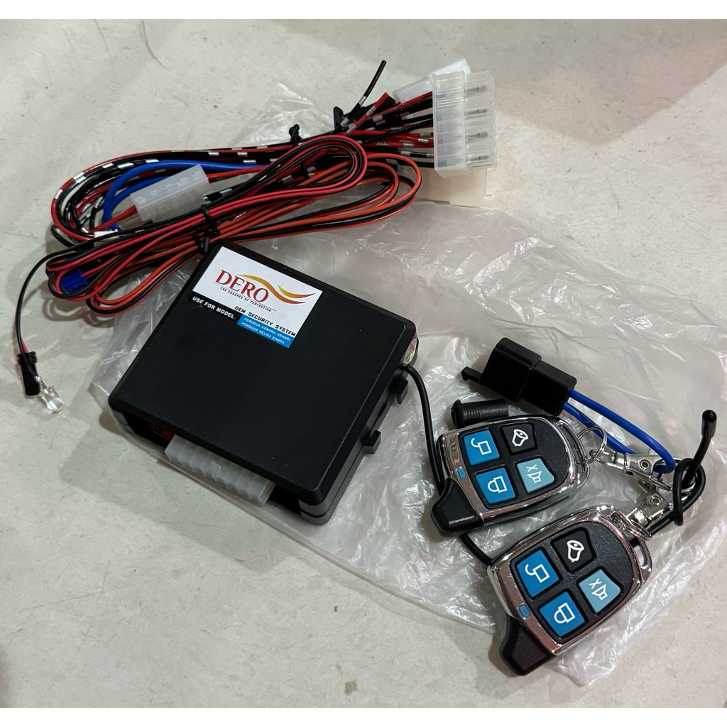 PERODUA Kancil Kembara Kenari Kelisa Plug & Play Car Alarm | Shopee ...