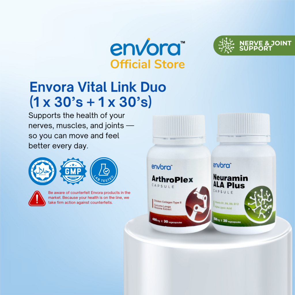 Envora Vital Link Duo (1 x 30’s + 1 x 30’s) | Shopee Malaysia