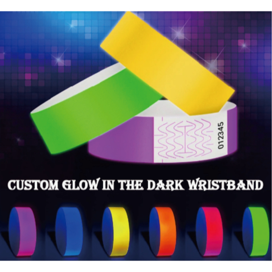 Custom Neon Wristband Custom Night Event Wristband Custom Club ...