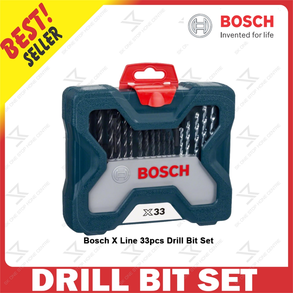 BOSCH X Line 33pcs Drill Bit Set / Bosch Power Tools | Shopee Malaysia