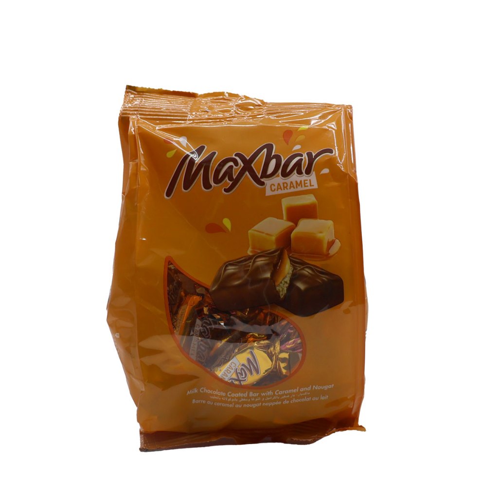 MAXBAR Caramel , Milk Chocolate Coated Bar With Caramel And Nougat 142G ...