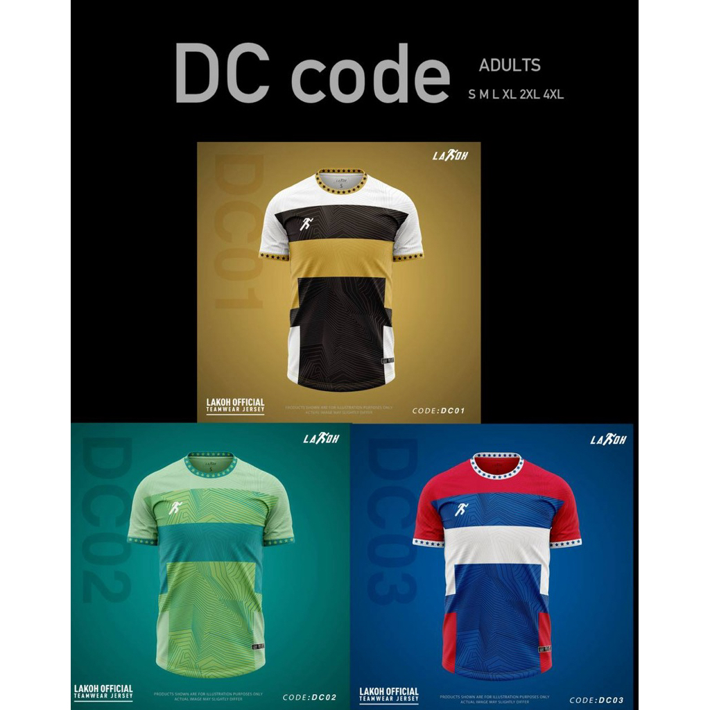 🔥NEW DESIGN/NEW PATERN🔥(DC KOD)JERSI SUKAN/JERSI FUTSAL/JERSI BOLA ...