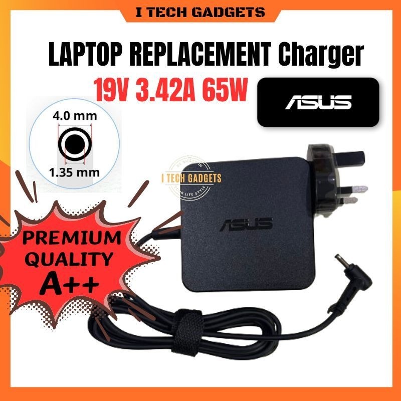 ITECHGADGETS Asus Laptop Charger a510u x415 a416j x441u m409b x540l ...