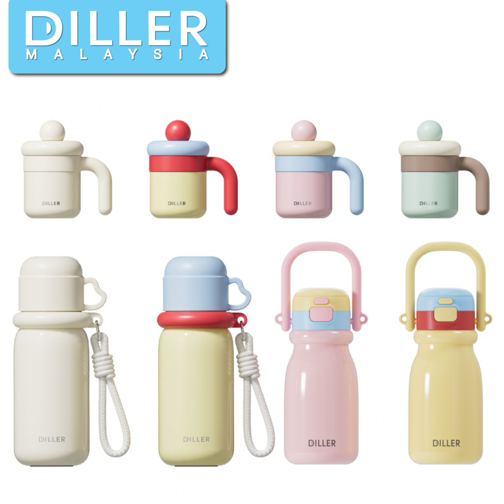 Diller Dream 316 Thermo Multifunctional Bottle Flask (480 / 500 / 520ml ) D9323 D9327 D9326 ...