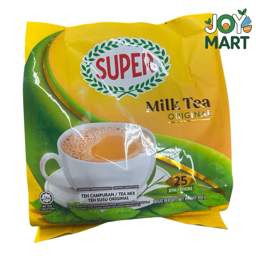 SUPER Milk Tea Original - Minuman Teh Susu Aroma Premium 25stick | Tea ...