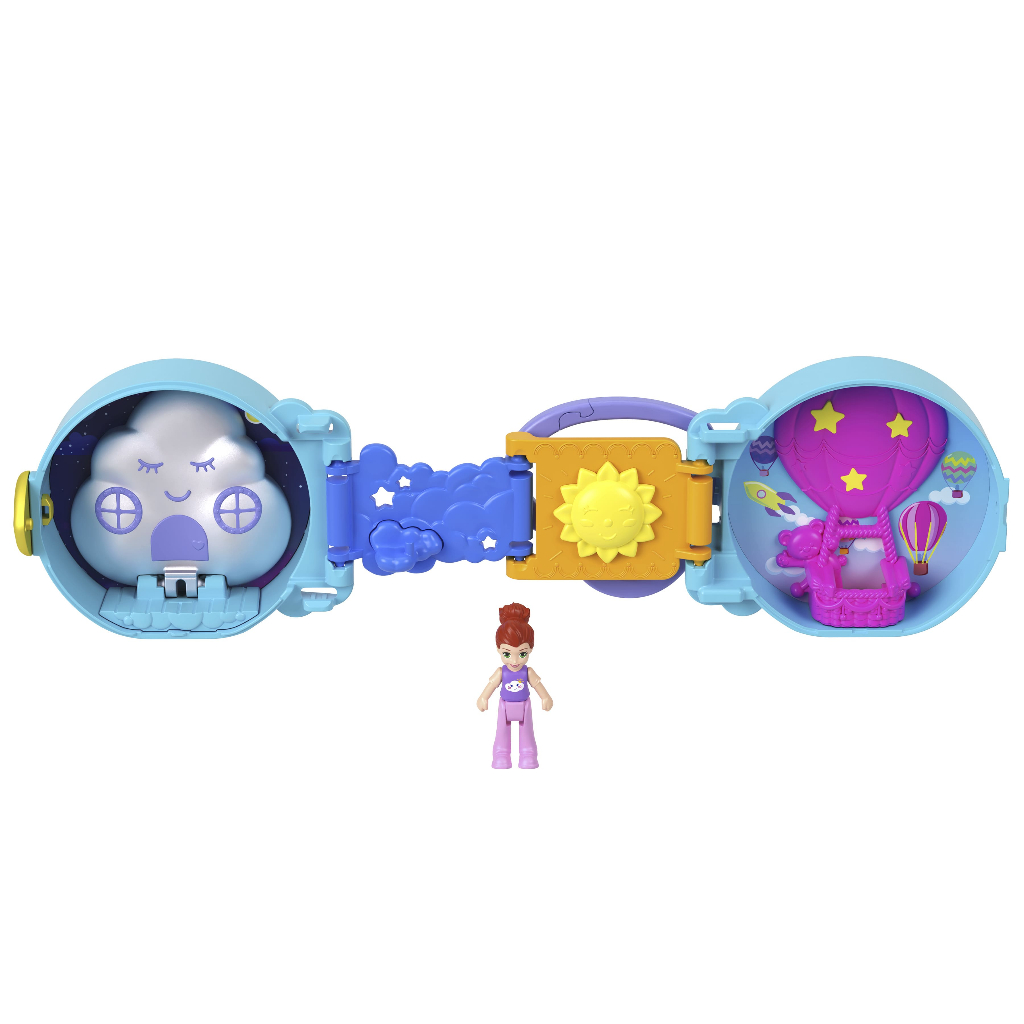 Polly Pocket Pocket On The Go Fun Collection Of Mini Playsets With 1 ...