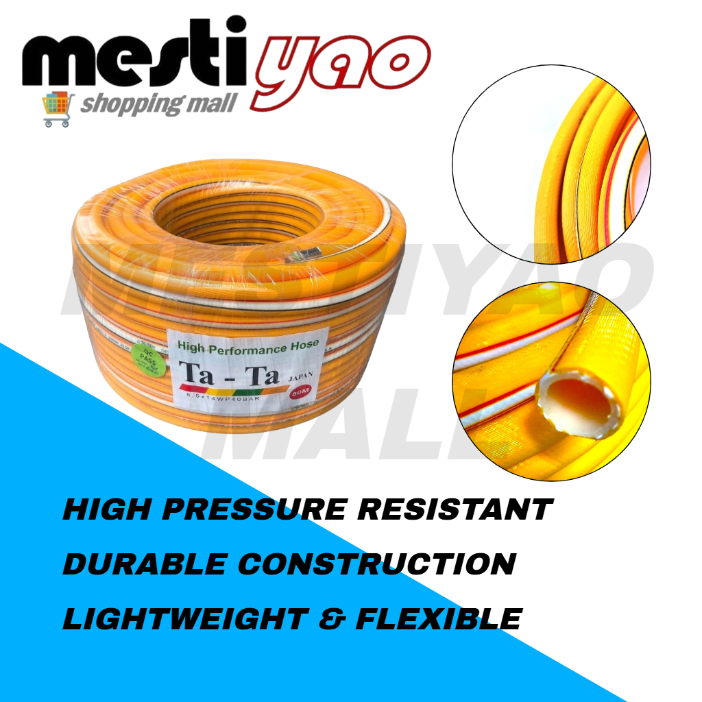 (LOOSE CUT) Tata 8.5 x 14mm High Pressure Air Hose 5M/Compressor Air ...