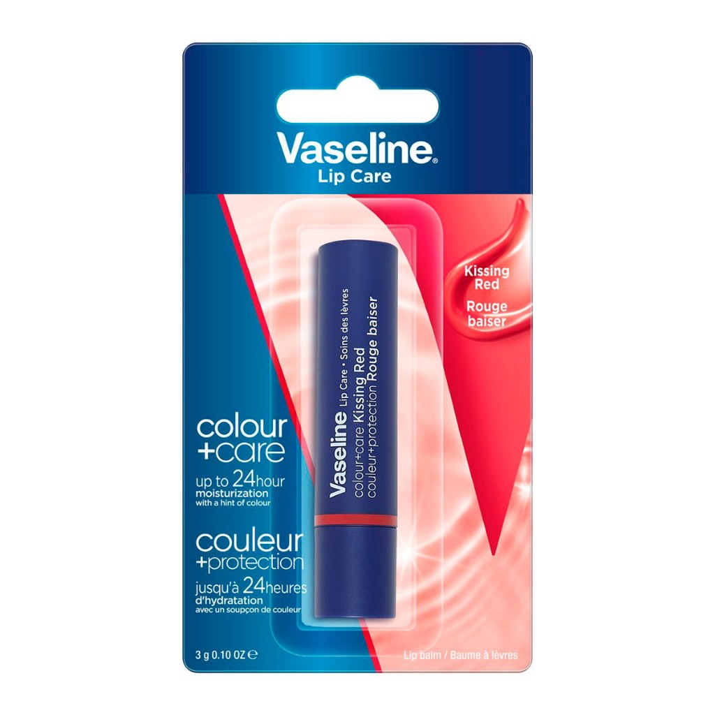 VASELINE Lip Care Colour-Kissing Red 3 g. | Shopee Malaysia