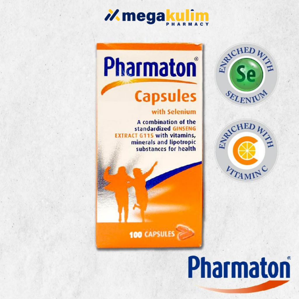 Pharmaton Capsules with Selenium 100 Cap | Shopee Malaysia