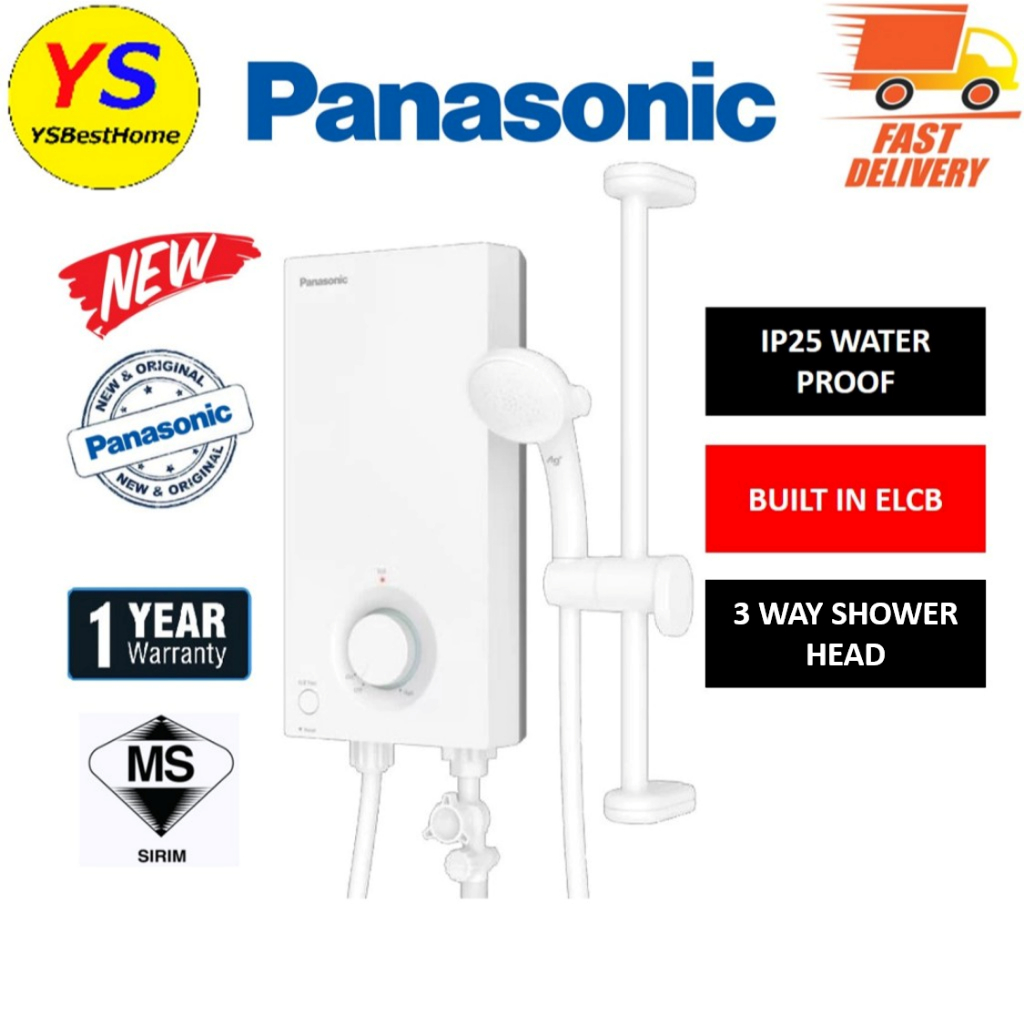 Panasonic V Series Water Heater DH-3VS1MW / Panasonic DH-3RL1MW / DH ...