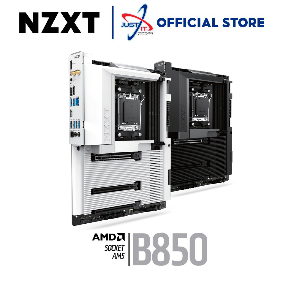 NZXT N7 B850 WIFI DDR5 / D5 AM5 GAMING MOTHERBOARD COMBO 7600 / 7700X / 7950X / 7800X3D ...