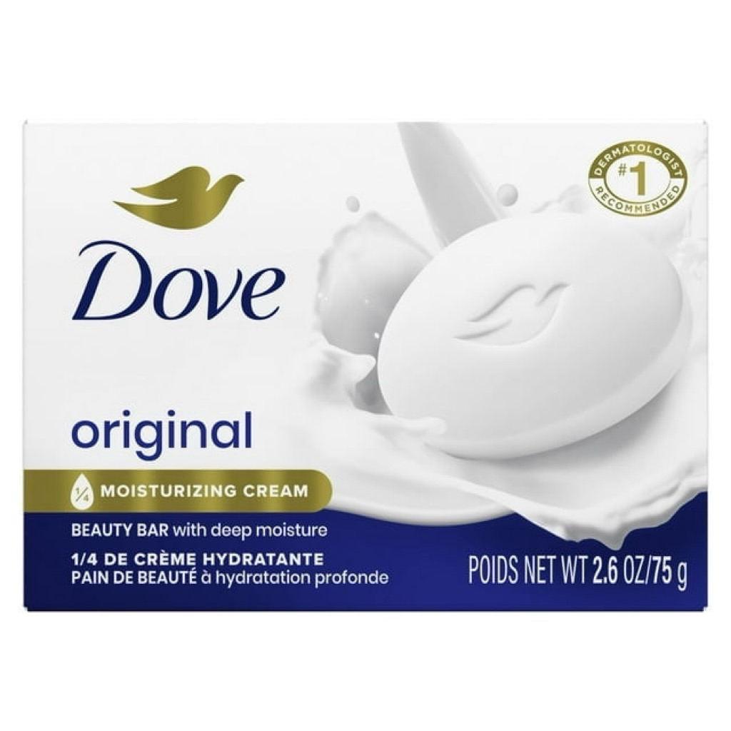 Dove Beauty Bar Soap - Gentle Cleansing for Soft, Smooth Skin (100g ...