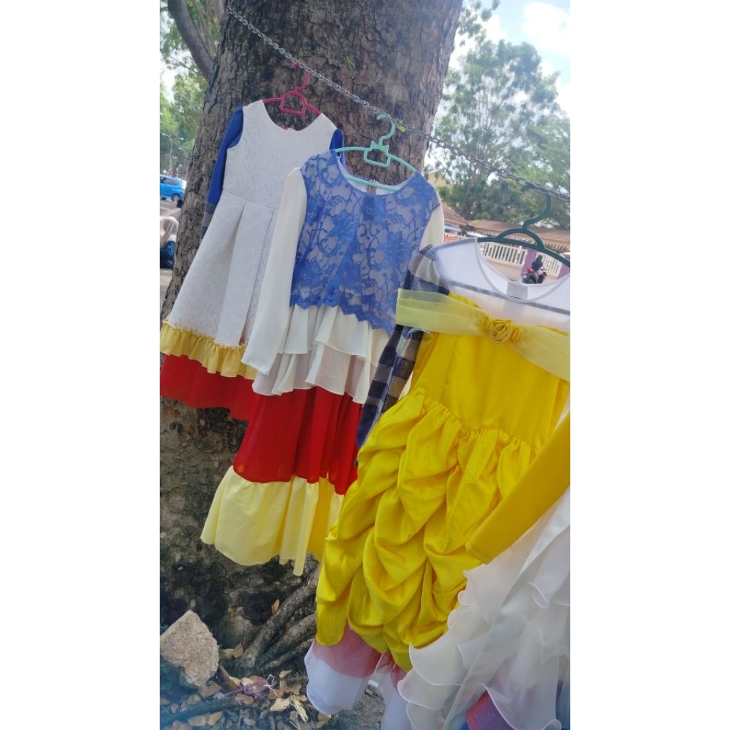 dress merdeka gaun merdeka. | Shopee Malaysia