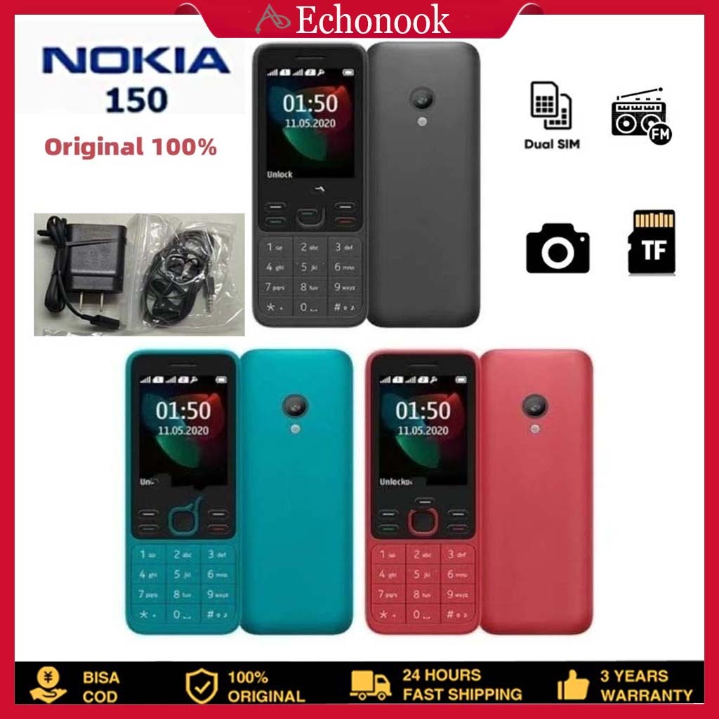 【Nokia】Elderly Mobile Phone NK nokia 150 2020 Support Speed Dial ...