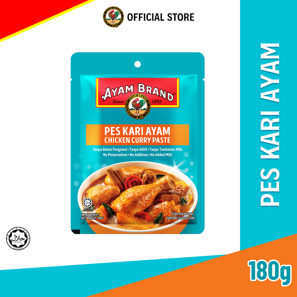 Ayam Brand Pes Kari Ayam / Chicken Curry Paste 180G | Shopee Malaysia