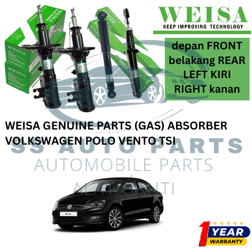 GENUINE WEISA (GAS) SHOCK ABSORBER (depan FRONT OR belakang REAR ...