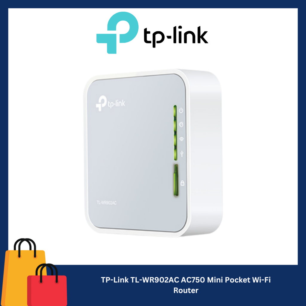 TP-Link TL-WR902AC AC750 Mini Pocket Wi-Fi Router | Shopee Malaysia