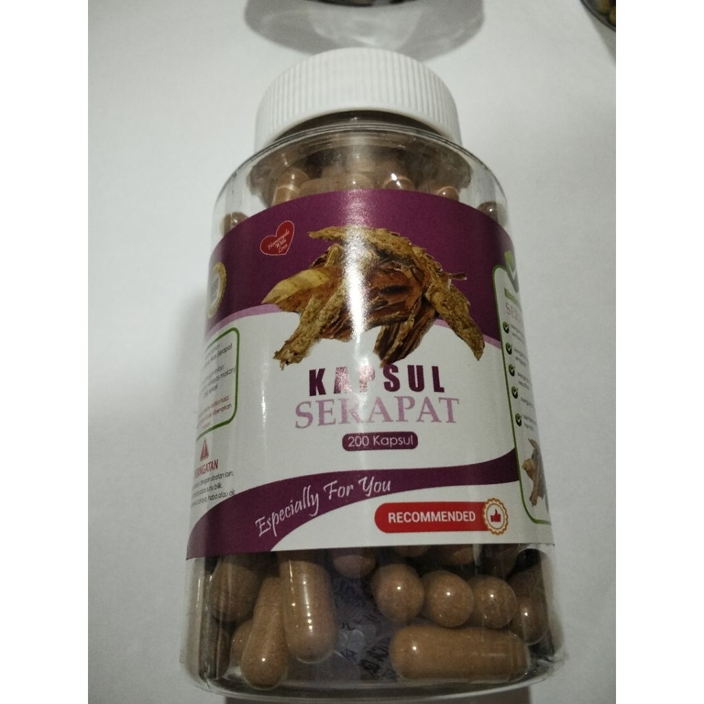 200 Kapsul Serapat| Kayu Rapet Pure Powder | Shopee Malaysia