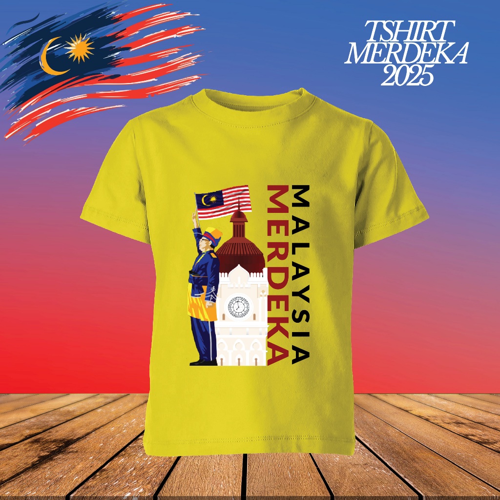 PREMIUM COTTON TSHIRT MERDEKA 1 DESIGN READY STOCK | Shopee Malaysia