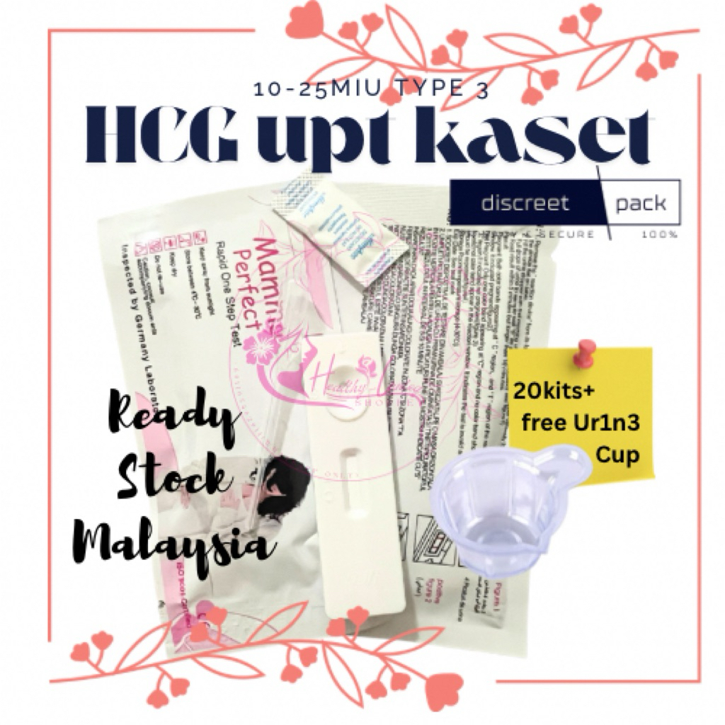(5/10/20 KITS) URINE PREGNANCY TEST KIT KASET/HCG/DROP/TITIS UPT MURAH ...