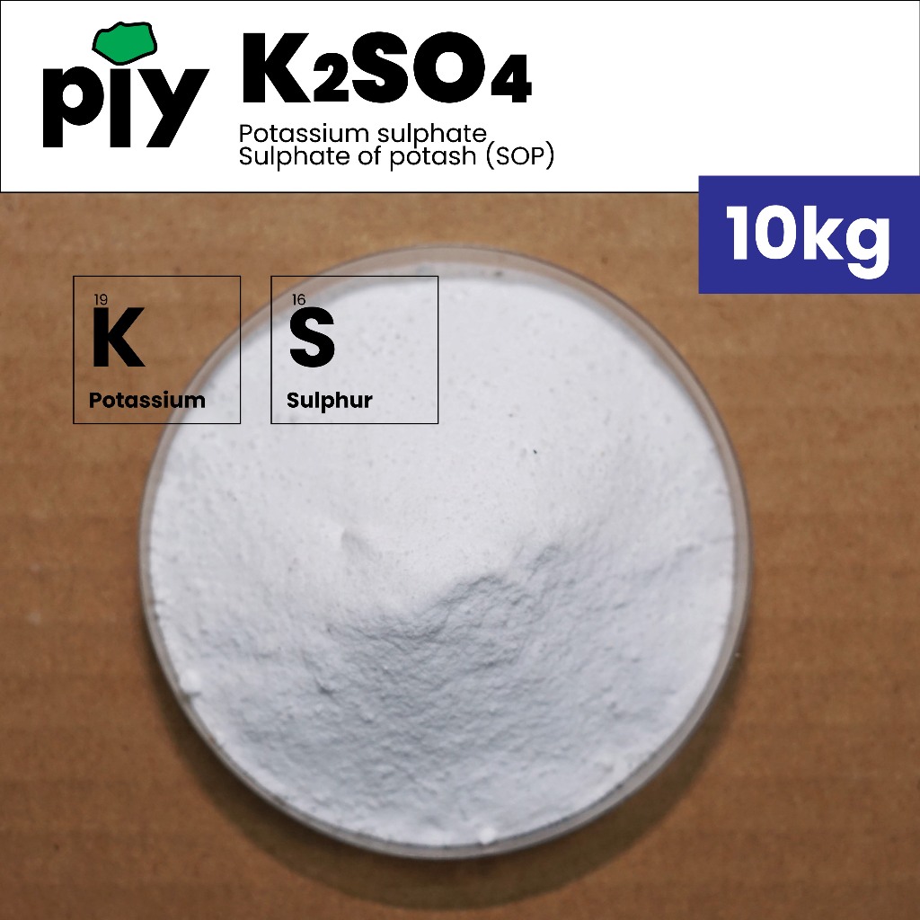 [10kg] Baja SOP Kalium sulfat / Potassium sulphate / Sulphate of Potash ...