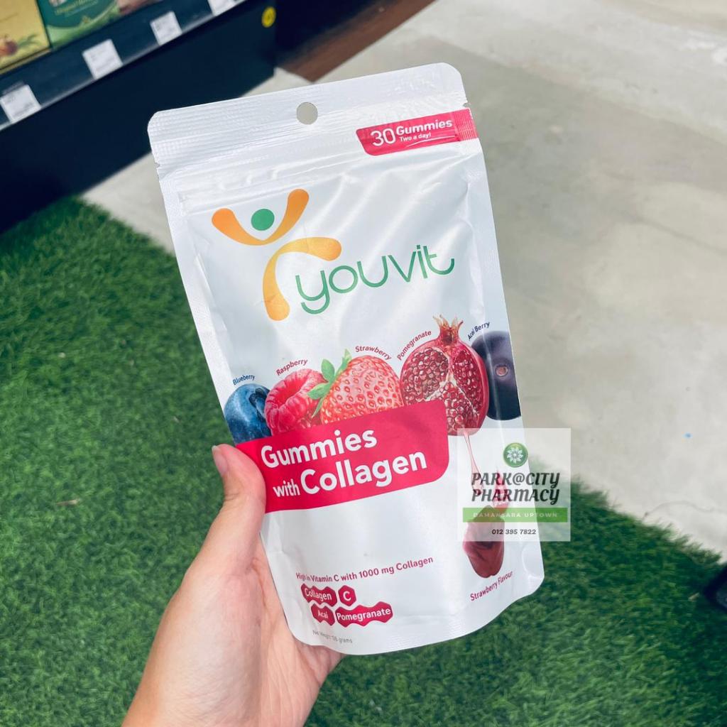 Clearance Youvit Gummies 30's - Adults [Collagen/ Niacinamide/ Biotin ...