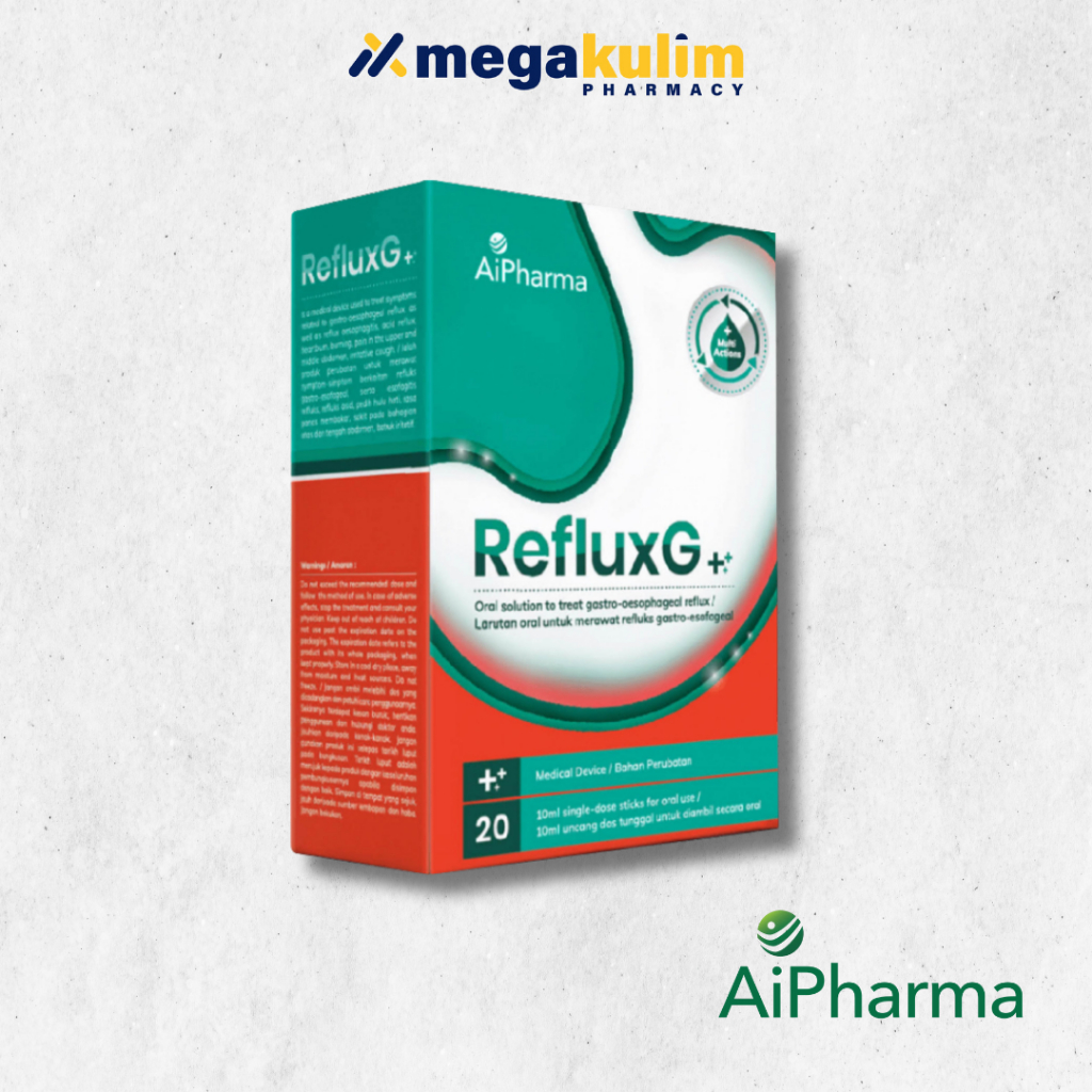Aipharma RefluxG Multi Action Sachet (10ml x 20's) | Shopee Malaysia