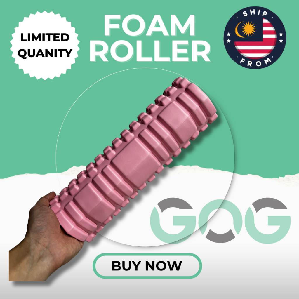 GOG Foam Roller for Back Muscle Massage Fitness Yoga Recovery ...
