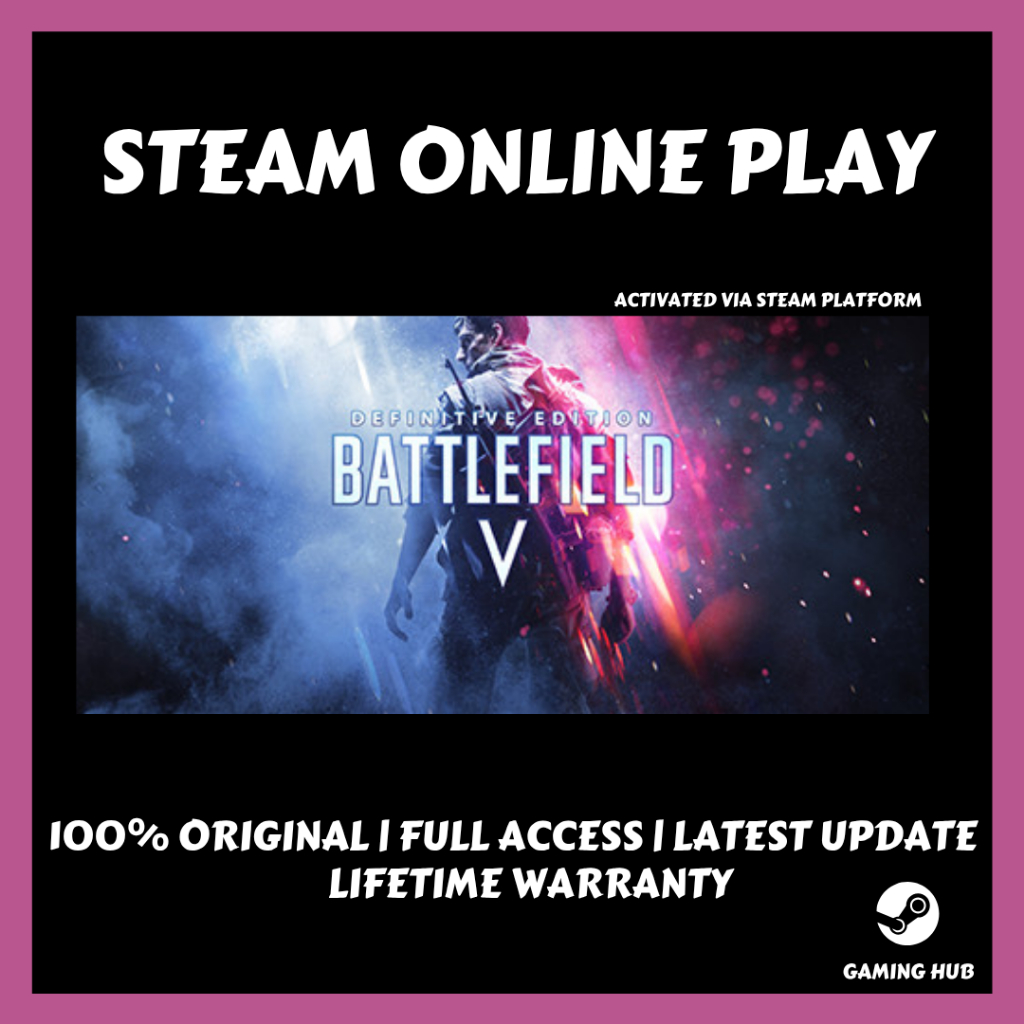 Battlefield™ V Steam Online Game - Full DLC & Lifetime Guarantee ...
