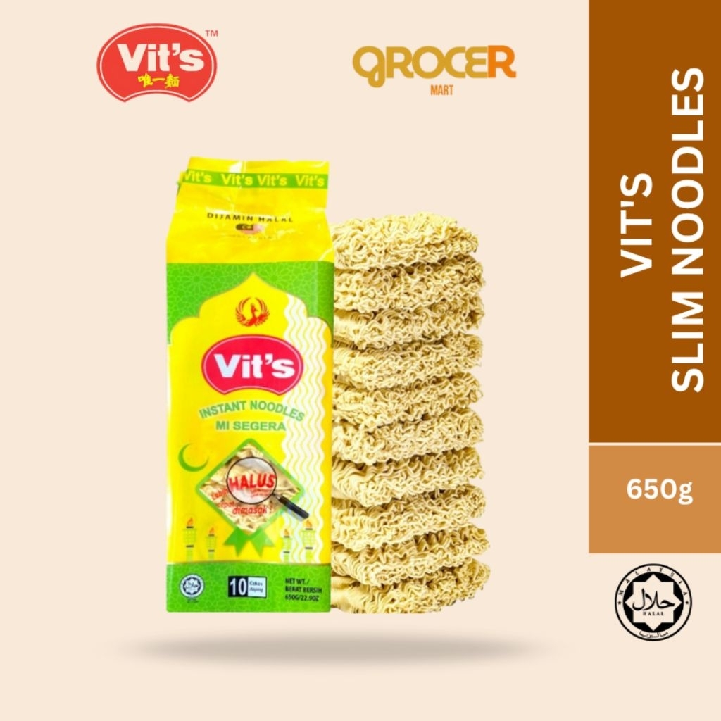 Ready Stock)Vits 650g Economy Slim Instant Noodles (Mi segera maggi Mi ...