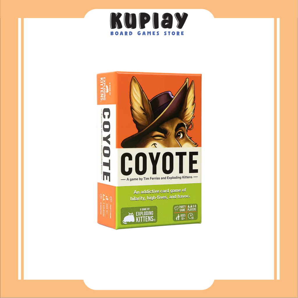 Coyote (Original) Meet the action-packed card game full of high fives ...