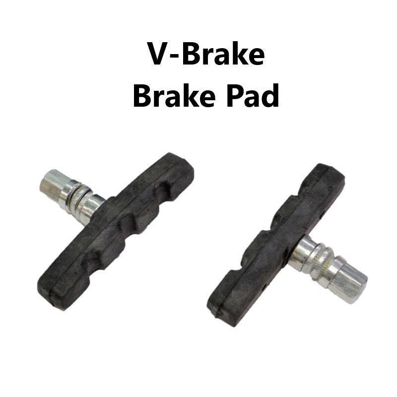MTB V Brake Pads Shoes /Bicycle Caliper V Brake Shoe Basikal Getah Brek ...