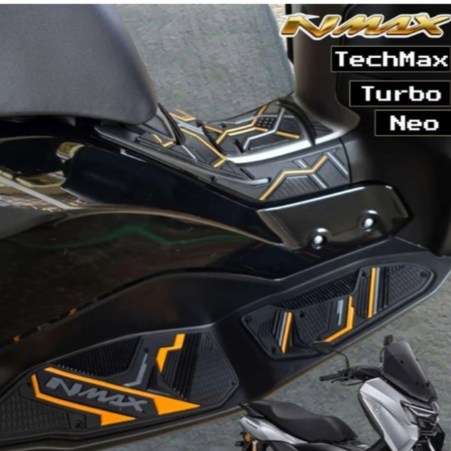 Yamaha NMAX Neo Neo S Techmax Turbo NMAX V3 Carpet Footpad Deckpad Body ...