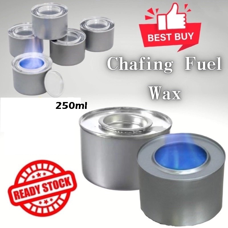 250ml Chafing Fuel Heating Wax Lilin Buffet Set candle light/Gel Lilin ...
