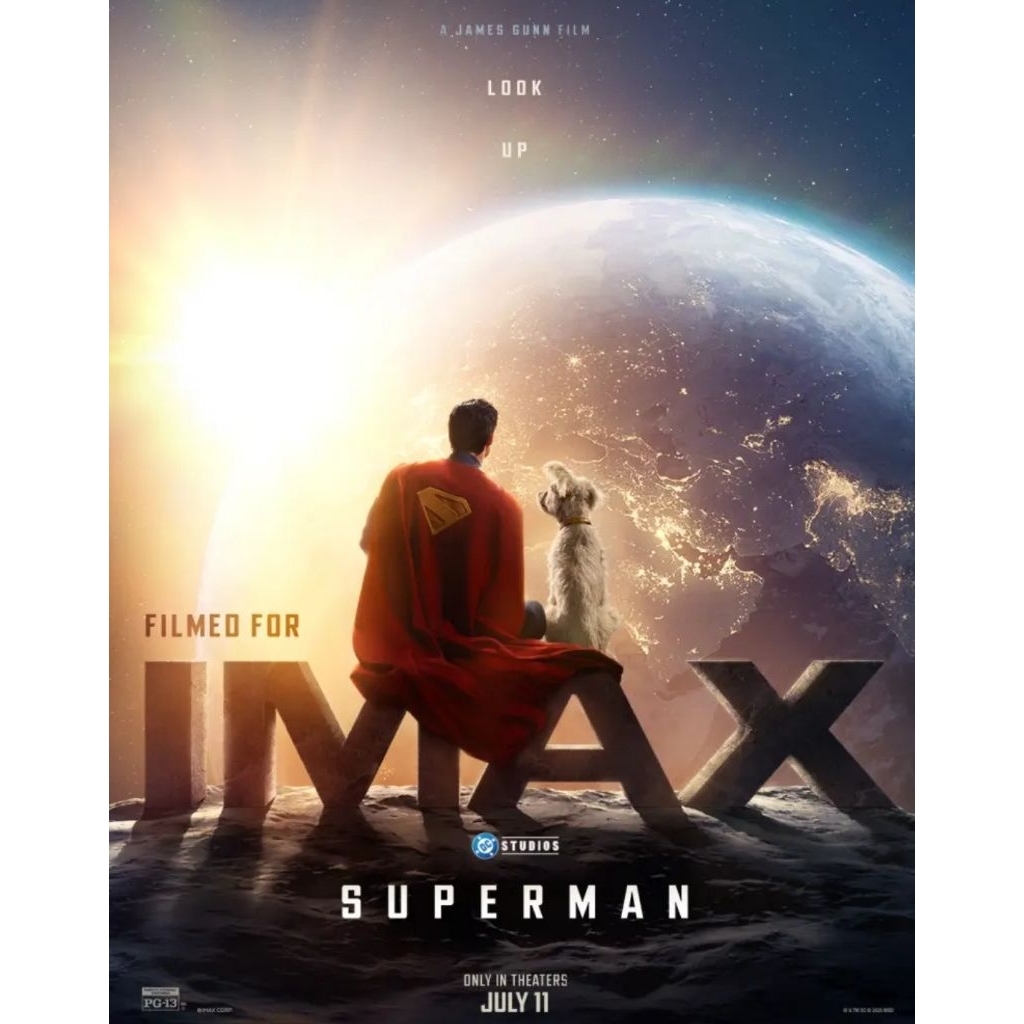 POSTER SUPERMAN (IMAX)(2025) | Shopee Malaysia