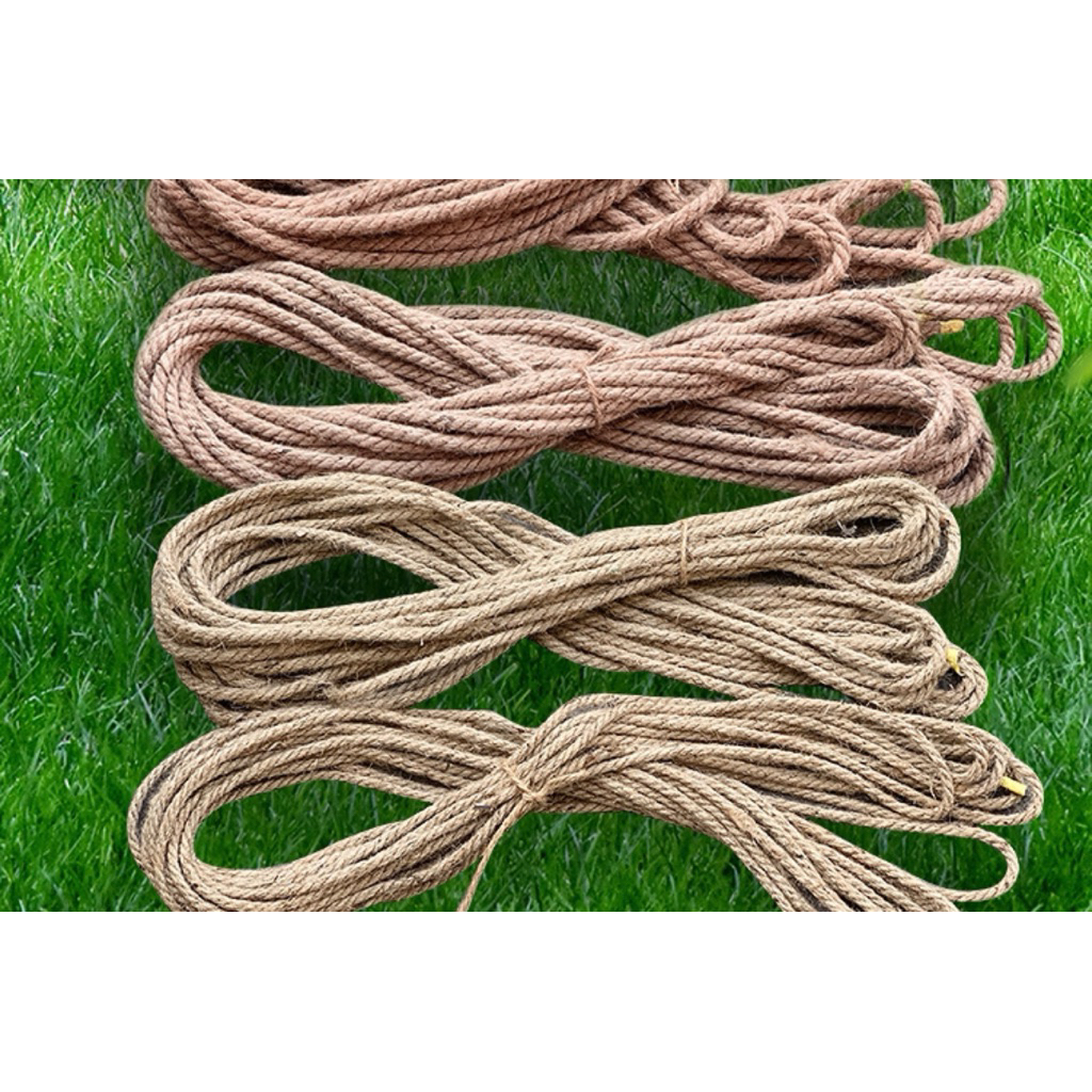 [10 yards] 2mm tali guni DIY Craft Rope Brown Hemp Natural Jute Rope ...