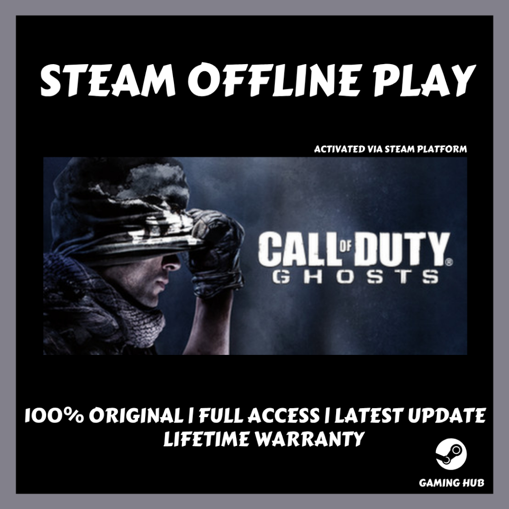 Call of Duty: Ghosts Steam Offline Game - Full DLC & Lifetime Guarantee ...