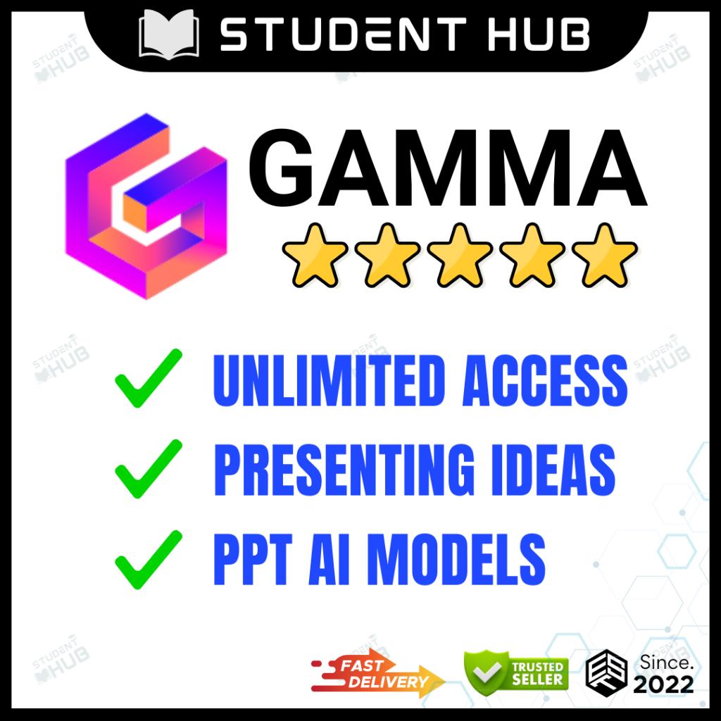 GAMMA AI PRESENTATION SLIDES Premium Account [LIFETIME SELECTION ...