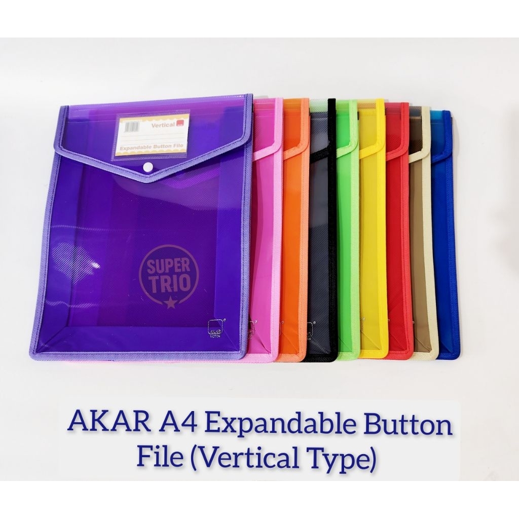 AKAR A4 Expandable Button File (Vertical) ** AKAR Fail Berkembang A4 ...