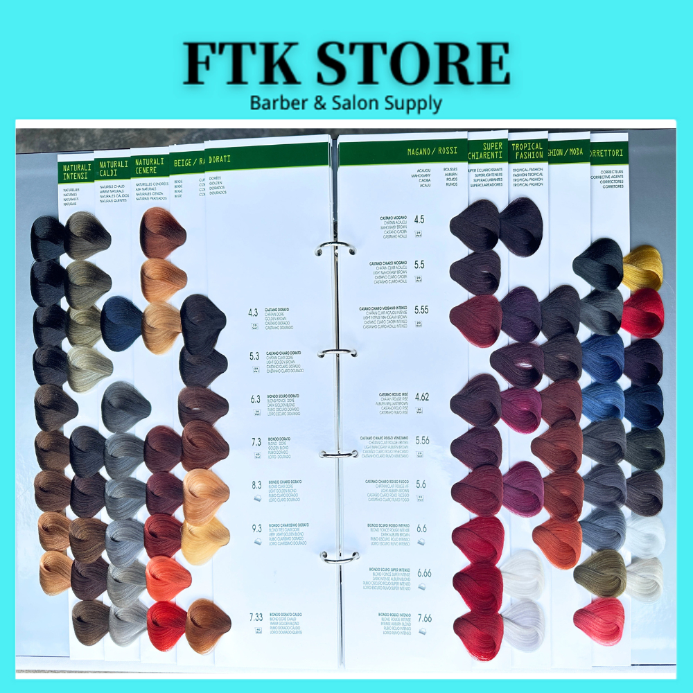 Gocare Colour Chart Professional Saloon Use | Shopee Malaysia